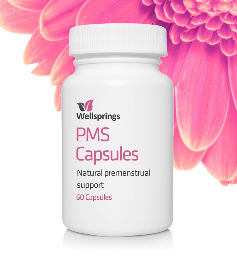 Wellsprings Pms Capsules Wellsprings Health Natural Menopause And